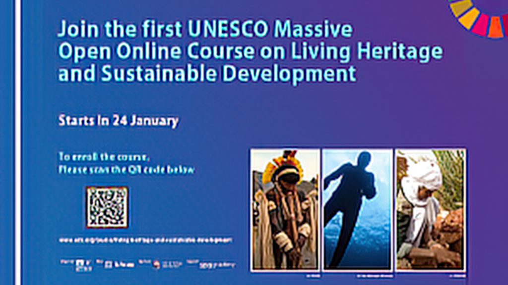 UNESCO MOOC on living heritage and sustainable development